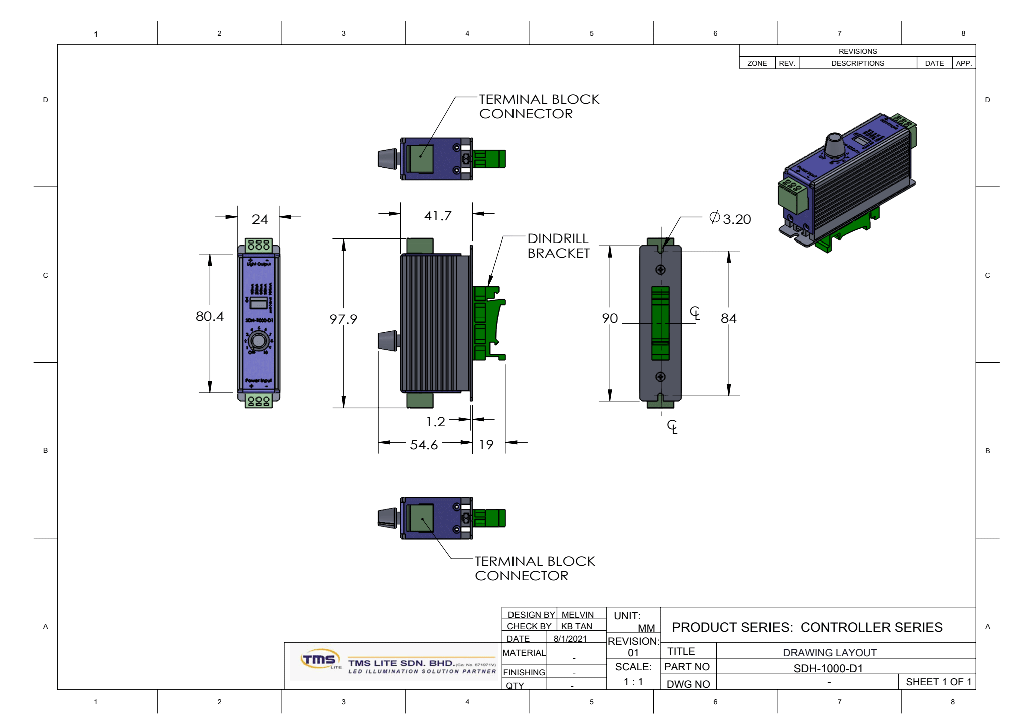SDH-1000-D1 Controller - Nevistek Asia
